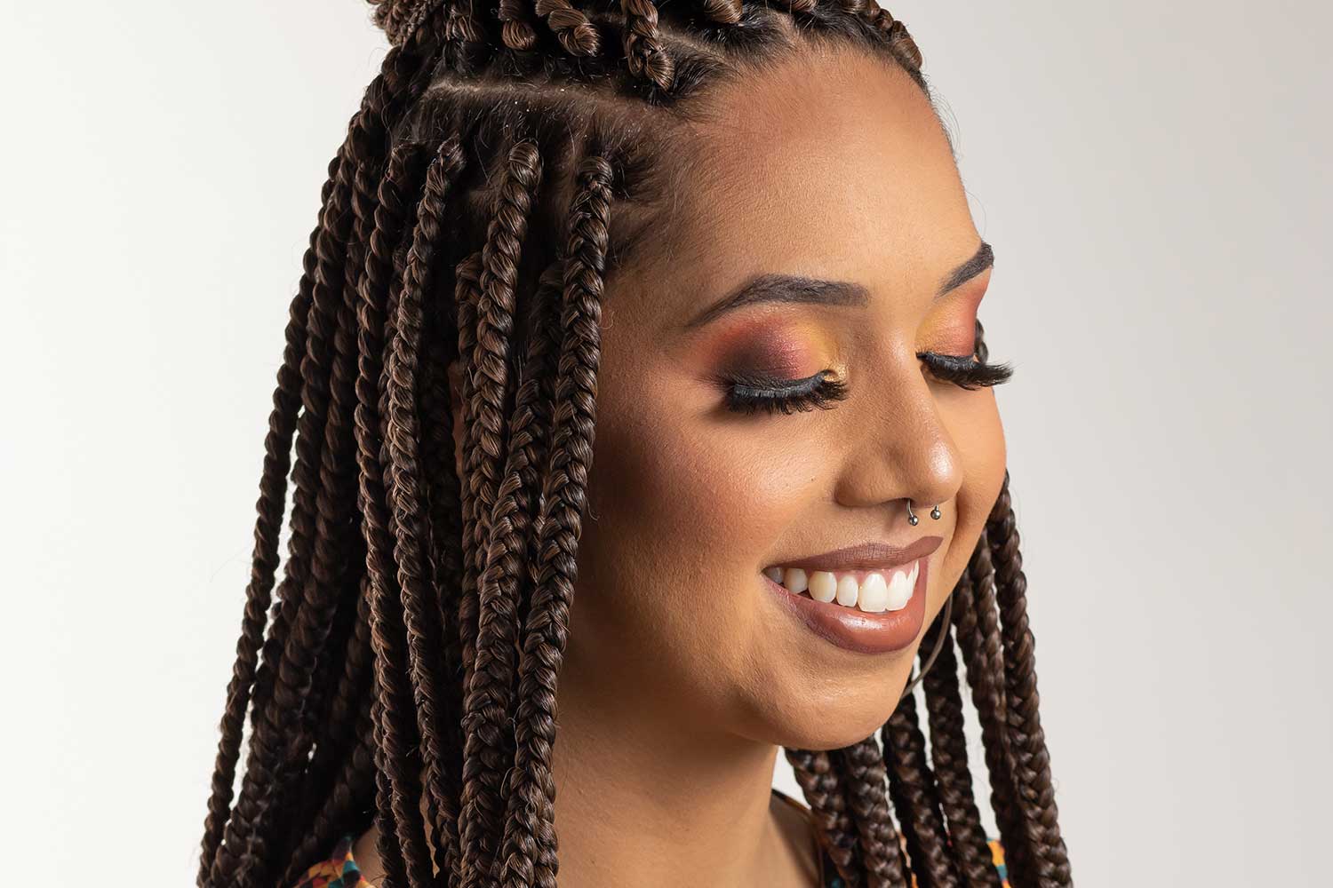 How To Create Box Braids With A Wig Cosmo s The Braid Up Lupon gov ph
